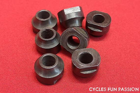 Cônes de moyeu arrière NEUF-NOS VINTAGE (9.5X19/h14) ref113pp2 - Cycles ...